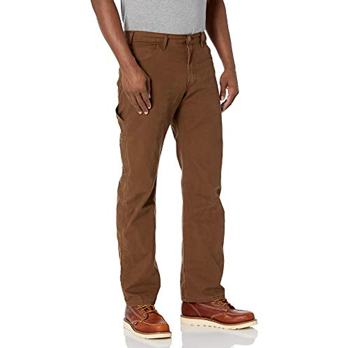 Dickies mens Relaxed Straight-fit Lightweight Duck Carpenter Jean Work Utility Pants, Timber, 34W x 32L US