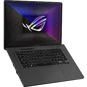 ASUS ROG Zephyrus G16 Gaming Laptop 2023, MUX Switch, 16” WUXGA 165Hz, Latest 10-Core i7-13620H CPU, RTX 4060 8GB GDDR6, Thin & Light, RGB, Win 11 H, W/Cloth (32GB RAM | 2TB PCIe SSD)