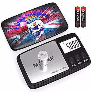 MAXUS Shipping Scale 440lb, Digital Postage Scale for Packages Luggage with Hold and Tare Funtion
