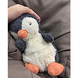 EASELR Cute Penguin Stuffed Animals, 8" Soft Penguin Plush Toy Penguin Plushies Pillow Gifts for Kids Girlfriend Birthday Christmas Mother's Day