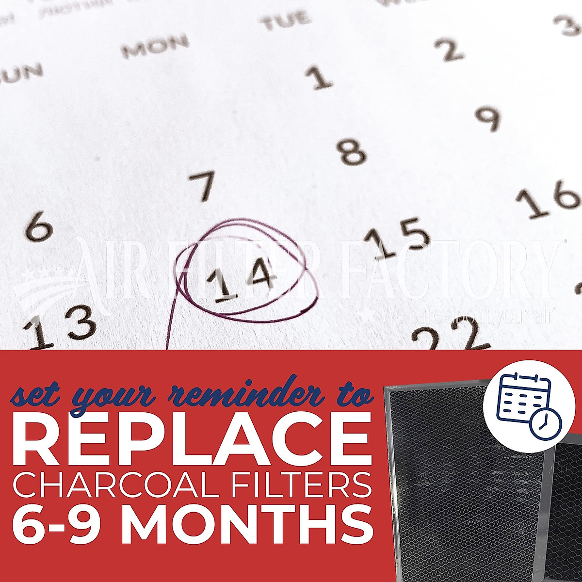 Air Filter Factory Replacement For HAPF60, HAPF60PDQ-U, A1260C Holmes Bionaire Carbon Air Purifier Filter Charcoal Carbon Pre-Filter 8-Pack