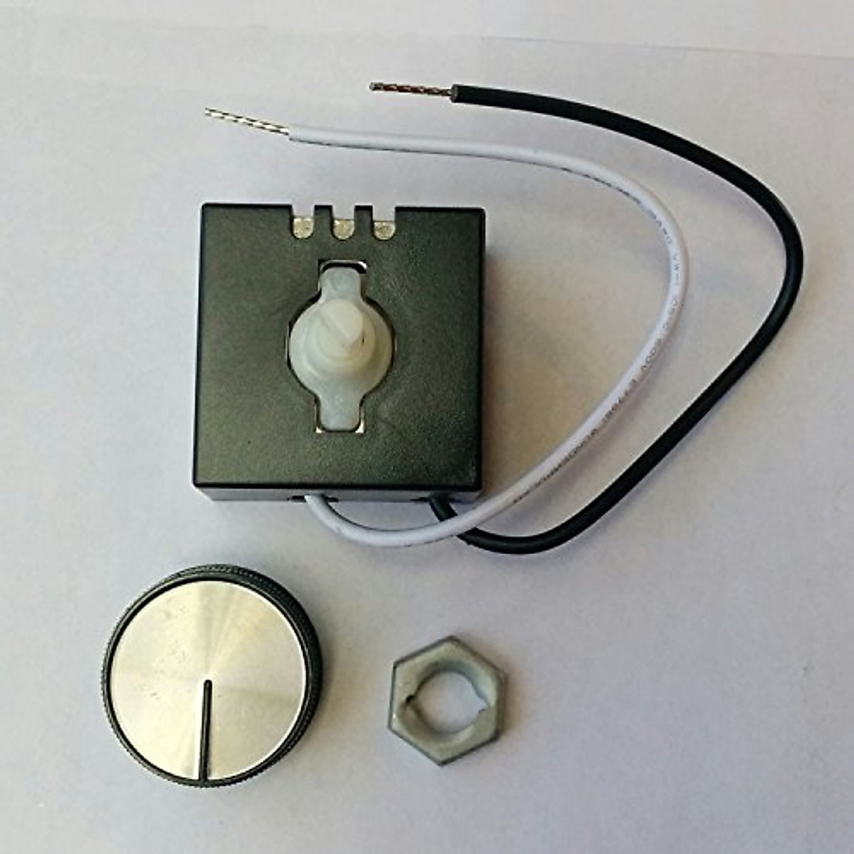 Midwest Hearth Fan Speed Control Kit | Fireplace and Stove Blowers | On/Off Variable Speed Controller with Rheostat Knob and Hardware