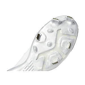 New Balance Women's Fuse V3 Metal Pitch Softball Shoe, White/White, 7