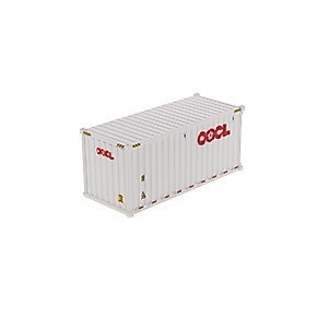 20' Dry Goods Sea Container OOCL White Transport Series 1/50 Model by Diecast Masters 91025 B