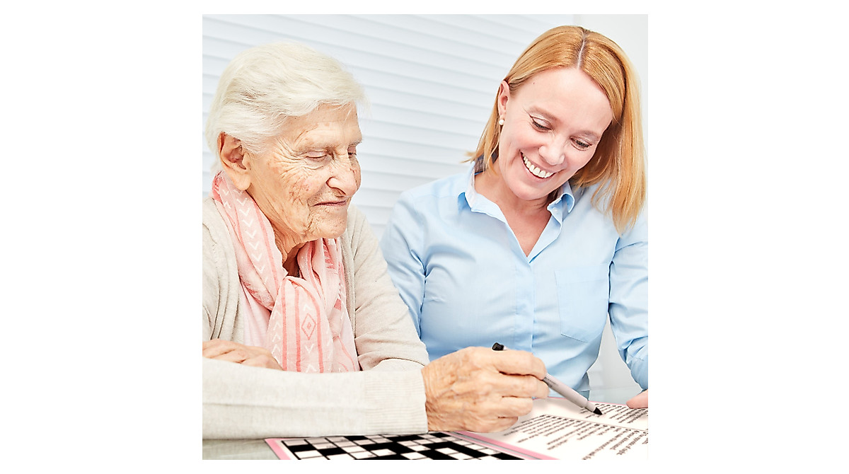 Reusable Large Print Crossword | Dementia Activities for Seniors