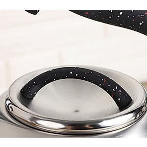 Stovetop Tea Kettle Whistling Teapot Tea Kettle Stainless Steel Whistling Kettle 3.5L Hot Water Boiler Kettle Kitchen Stovetop Tea Kettle Teapot Stove Top Kettle Tea Pot teapot