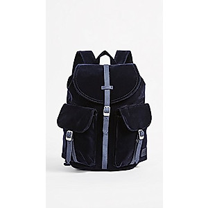 Herschel Supply Co. Women's Velvet Dawson Backpack, Peacoat, One Size