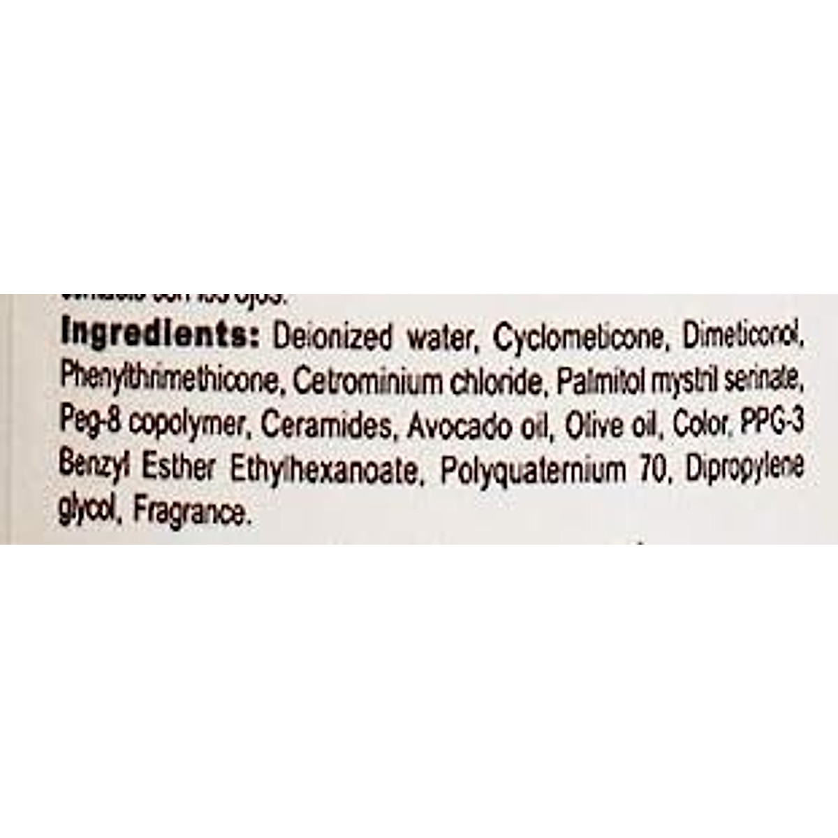 CROM Toque Magico Emergencia Set 4-pack Avocado Shampoo, Rinse, Treatment, Leave-In