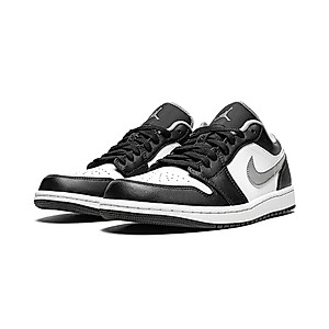 Nike Men's Air Jordan 1 Low Sneakers, White, 11.5