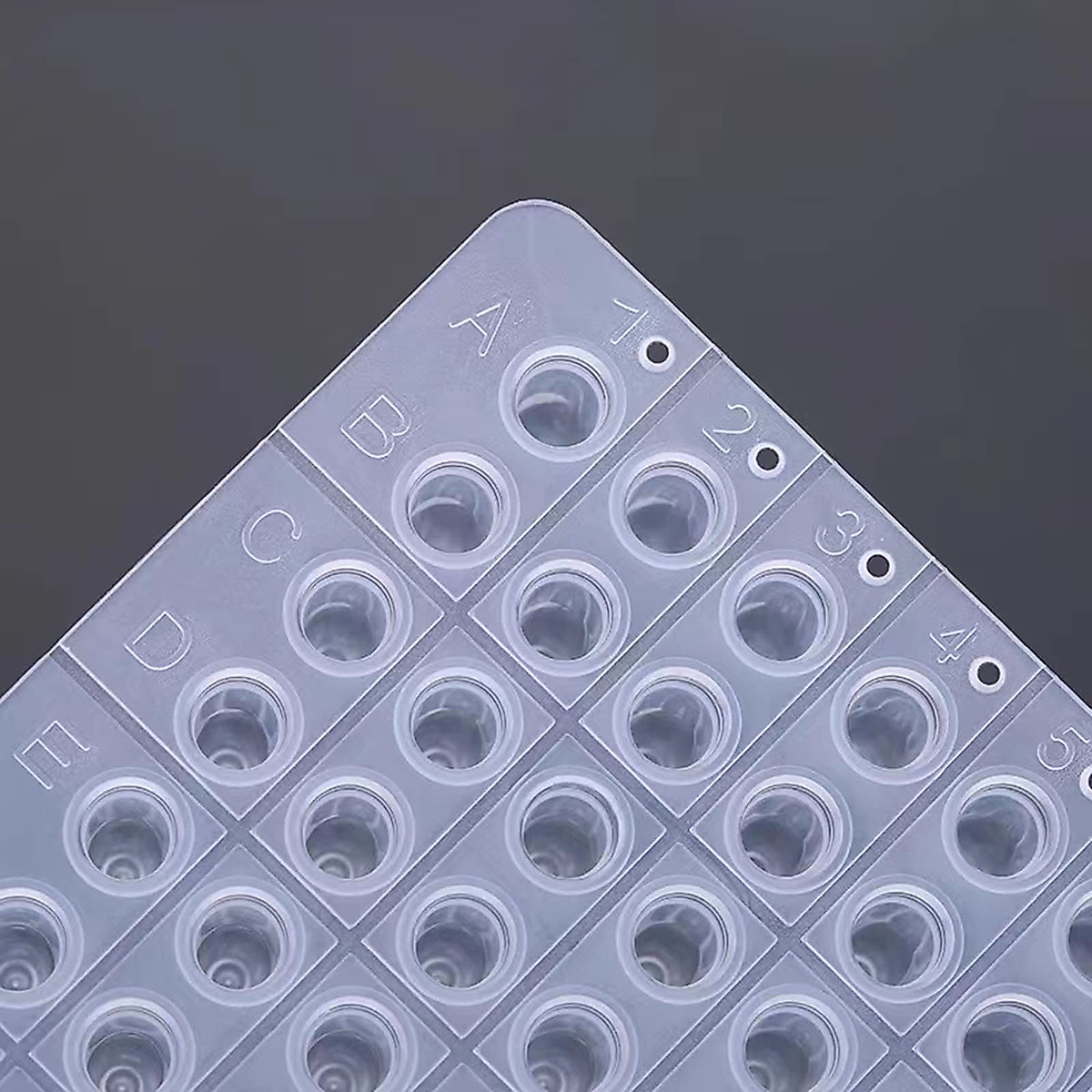 PCR 96 Well Plate - 0.2ml 96 Well PCR Plate,No-Skirt（20 Plates）