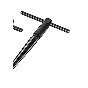 Performance Tool W2967 Tapered Reamer Set with T-Handle and Carbon Steel Contstruction to Align Holes or Remove Burrs from Pipe, Tubes, and More (2-Piece), Black