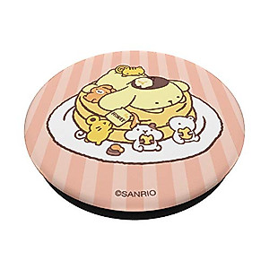 Pompompurin Adorable Pancakes With Friends PopSockets PopGrip: Swappable Grip for Phones & Tablets