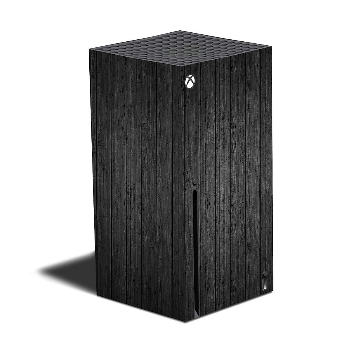 MIGHTY SKINS Skin Compatible with Xbox Series X - Black Wood | Protective, Durable, and Unique Vinyl Decal wrap Cover | Easy to Apply, Remove, and Change Styles | Made in The USA (MIXBSERX-Black Wood)