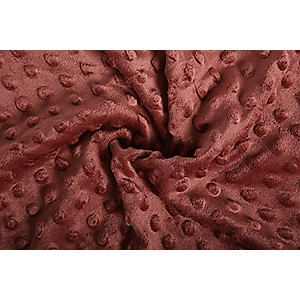 Weighted Blanket Cover 100% Flannel - Cherry Red - 60×80 in
