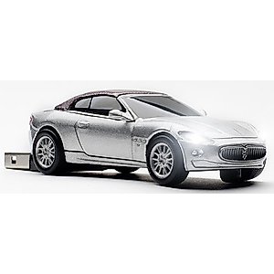 Click Car Maserati Gran Cabrio USB 2.0 Car Memory Stick (4 GB)
