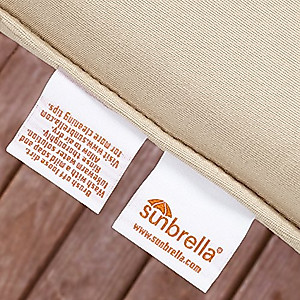 Mozaic Home Sunbrella Gateway Mist Outdoor Pillow Set, 2 Count (Pack of 1)