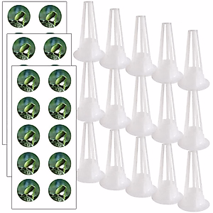 3 Sets Planting Net Cups Grow Basket Hydroponic Plant Growing Containers Garden Net Cup Sprout Cultivation Cup Heavy Duty Net Cups Nursery Cup Hydroponic Nursery Pot Plant Cup