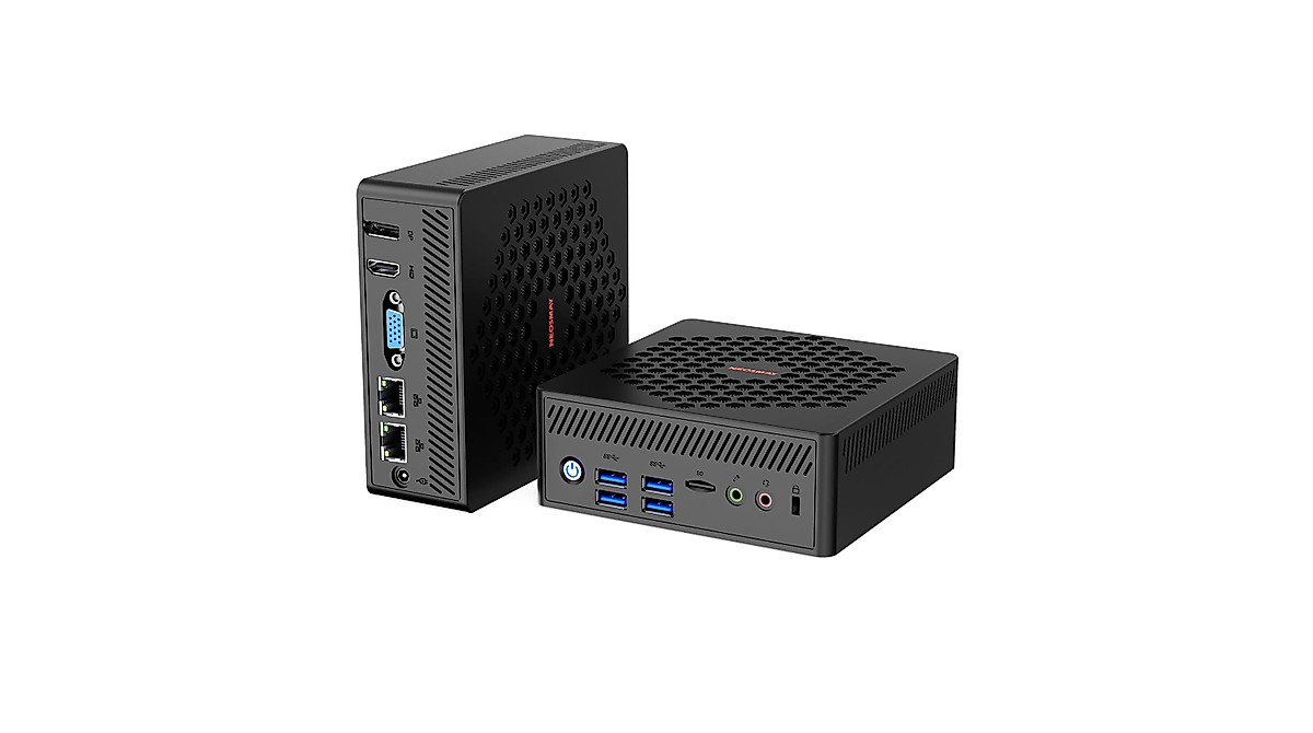 Fanless N100 Mini PC: 4K Dual Ethernet Power