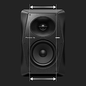 Pioneer DJ VM-50 5.25-inch Active Monitor Speaker - Black