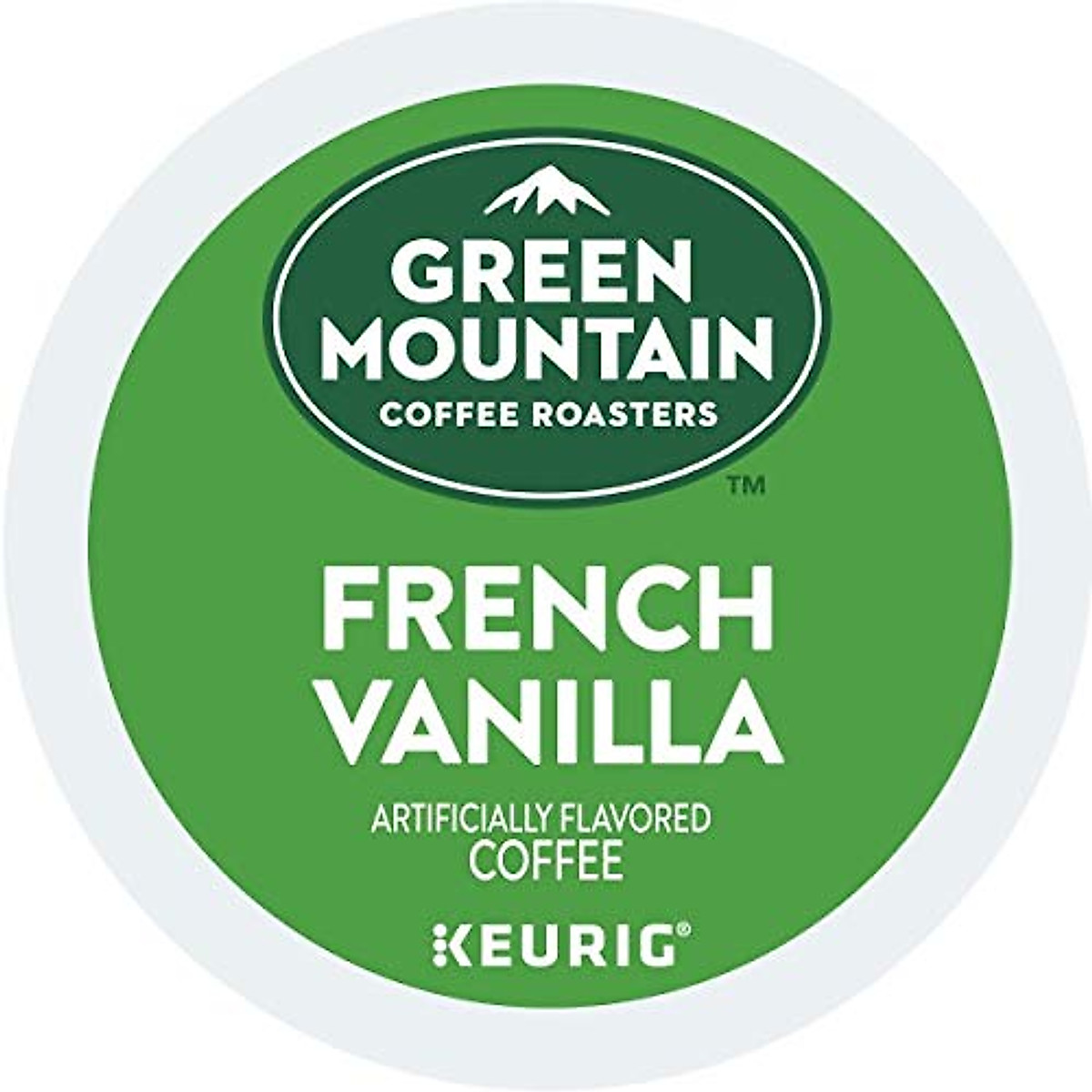 Green Mountain Coffee Roasters French Vanilla, Single-Serve Keurig K-Cup Pods, Flavored Light Roast Coffee, 24 Count