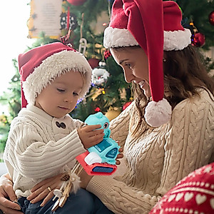 COVTOY Baby Toys for 1 Year Old Boy Girl, Musical Dinosaur Car Crawling Developmental Toys with Sounds and Lights, Ideal Gifts for Babies 6 to 12-18 Months