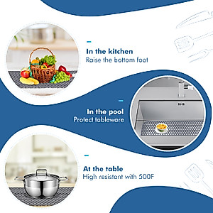 Silicone Sink Protectors for Kitchen Sink - 28.4"x 14.3" Kitchen Sink Mats Accessory, Non-Slip Heat Resistant Sink Mat for Bottom of Farmhouse Porcelain Stainless Steel Sink (Right Left Hole)