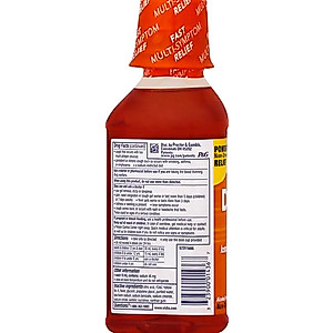 Vicks DayQuil Cough, Cold, & Flu MultiSymptom Relief, Almond, 12 Fl Oz