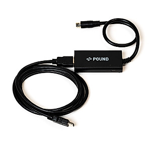 POUND HDMI HD Link Cable for Sega Saturn - HDMI Cable with Native RGB Picture Quality, 720p Resolution, Plus Micro USB Cable for Boosted Power