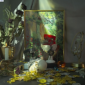 Magoog Denture Drill Bit Holder,Gag Gift for Dentist,3D Sculpture Desk Decor,1/4” Hex Bit Screwdriver,2-in-1 Screwdriver& Desk Gadget,Magnetic Gums with 28PCS Bits,Red