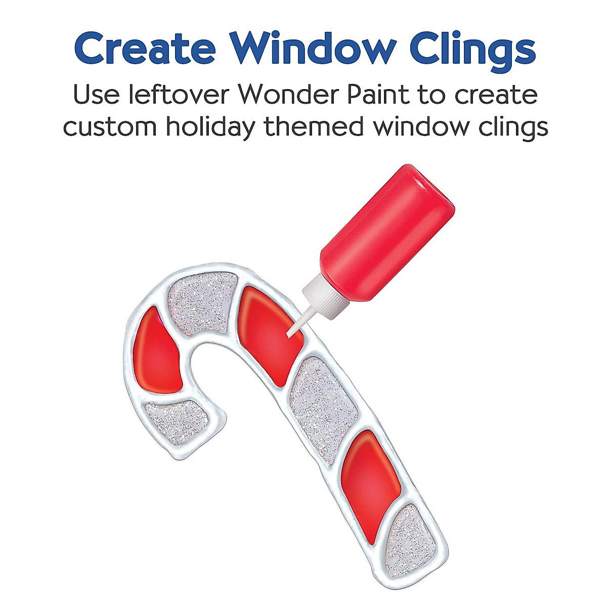 Creativity for Kids 1134000 Sparkling 3D Wonder Paint Kit - Make Your Own Holiday Ornaments (New Packaging) Multicolor