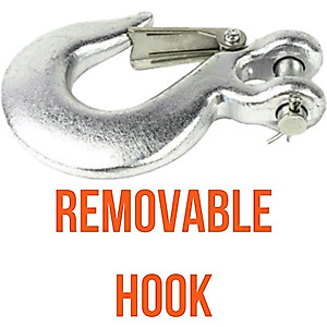 Mile Marker 19-50020C Steel Cable for Winch, 3/8" X 100'