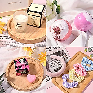 Gifts for Mom, Mothers Birthday Gifts Blanket 50 * 60 inch Basket for Mom Self Care Women Gift Box to My Mom from Daughter Son Includes Bath Balls Candle Soap Headband Hair Ties