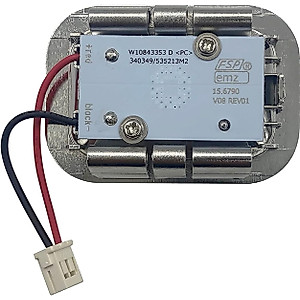 W11462342 W10908166 W10607479 W10843339 For Whirlpool LED Light Module Assembly Chrome Frame AP6989197 and PS16218086 Replacement