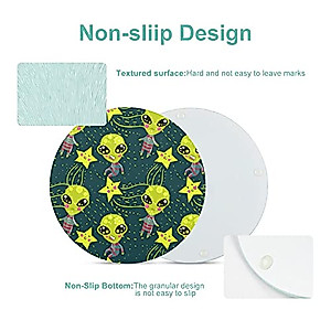 Alien Stars Cutting Board Tempered Glass Chopping Board for Kitchen Hotel