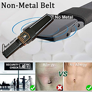 WYuZe 2 Pack Nylon Belt Outdoor Military Web Belt 1.5" Men Tactical Webbing Belt (Waist-below 42", Black+Brown)