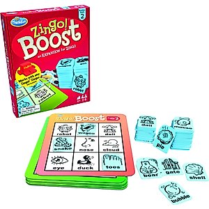 ThinkFun Zingo! Booster Pack #2 - Expansion Pack for Popular Zingo! Game | Designed for Kids Ages 4 and Up | Brain-Stimulating Word Puzzle Game | Trusted by Families Worldwide