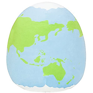 Squishmallows Original 14-Inch Roman Blue and Green Planet - Large Ultrasoft Official Jazwares Plush