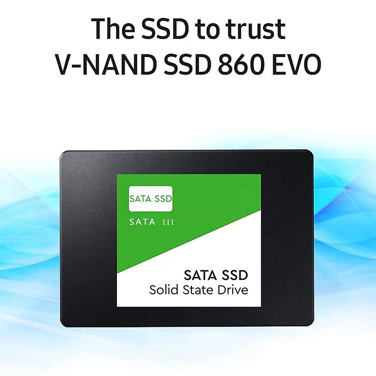 SSD 64GB Internal Solid State Hard Drive, Up to 400 MB/s SATA 6.0GB/s, Internal Hard Disk HDD Replacement for Increase Performance, Drive Fast Read for Gaming Notebook PC Desktops