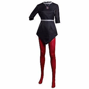 Roocnie Adult Womens Amity Blight Cosplay Outfit The Owl House Shirt Leggings with Necklace Set