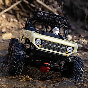 Axial RC Truck 1/10 SCX10 II Deadbolt 4 Wheel Drive Brushed RTR, Battery and Charger Not Included, Tan AXI03025T2 Trucks Electric RTR 1/10 Off-Road
