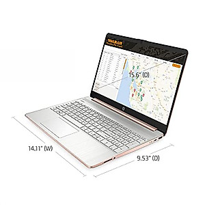 2021 HP 15.6inch FHD Laptop Computer, AMD Ryzen 5-5500U Processor(Beats Intel i7-1065G7), 16GB RAM, 512GB PCIe SSD, Radeon Graphics, HD Webcam, HDMI, Wi-fi, Win 10, Gold, 32GB USB Card Rose Gold