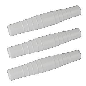 Gekufa Pool Hose Connector Coupling for 1-1/4 Inch and 1-1/2 Inch Swimming Pool Vacuums Cleaners or Filter Pump Hoses (Pack of 3)