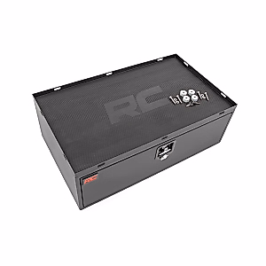 Rough Country Metal Lockable Storage Box for 2018-2024 Jeep Wrangler JL - 99030
