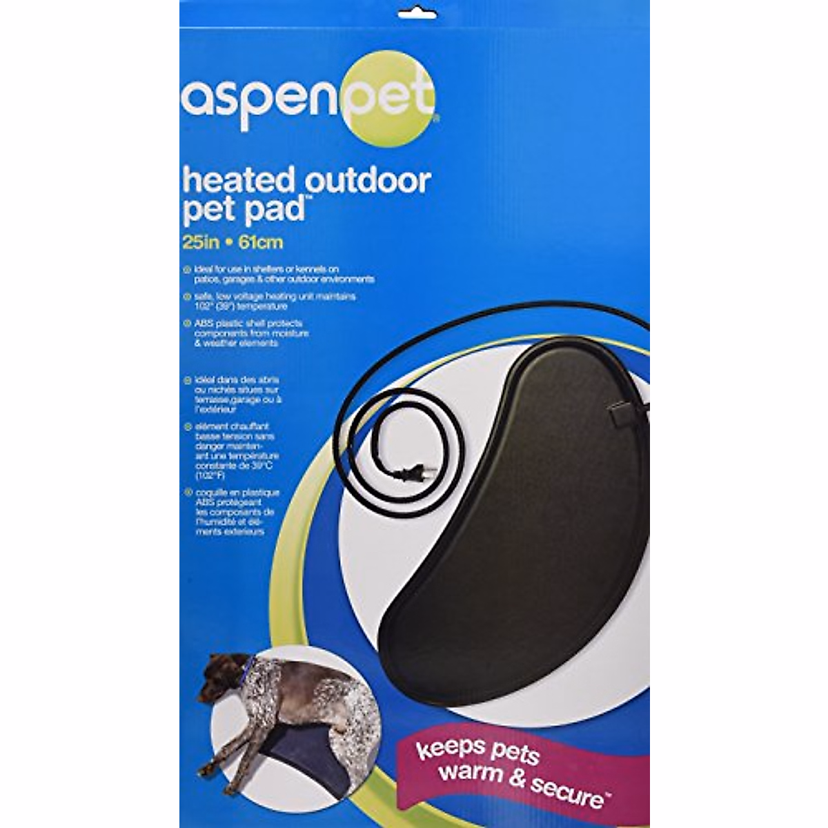 Petmate Outdoor Heating Element, 25 inches, Black