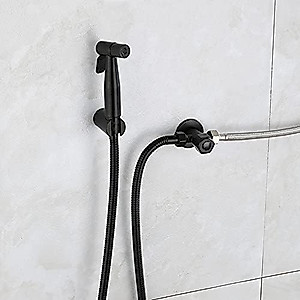 ifgswopq Kitchen Taps Bidet Faucets Two Function Toilet Bidet Sprayer Set Kit Stainless Steel Hand Bidets Faucet for Bathroom Sprayer Shower