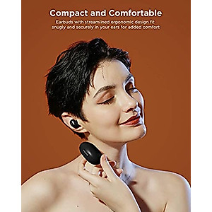 1MORE Colorbuds Wireless Earbuds Bluetooth 5.0 Headphone with Fast Charging, Qualcomm Chip IPX5 Waterproof Stereo in-Ear Earphones CVC8.0 Build-in Dual Mic ENC Auto Play/Pause Aptx, AAC, 22H (Renewed)