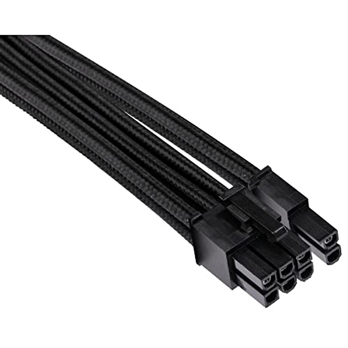 CORSAIR Premium Individually Sleeved PSU Cables Starter Kit – Black, 2 Yr Warranty, for Corsair PSUs