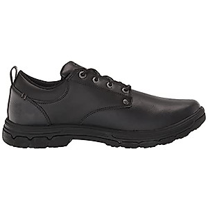 Skechers USA Men's Men's Segment 2.0 Goodyear Rubber Low Profile Round Toe Lace Up Oxford, Blk, 10