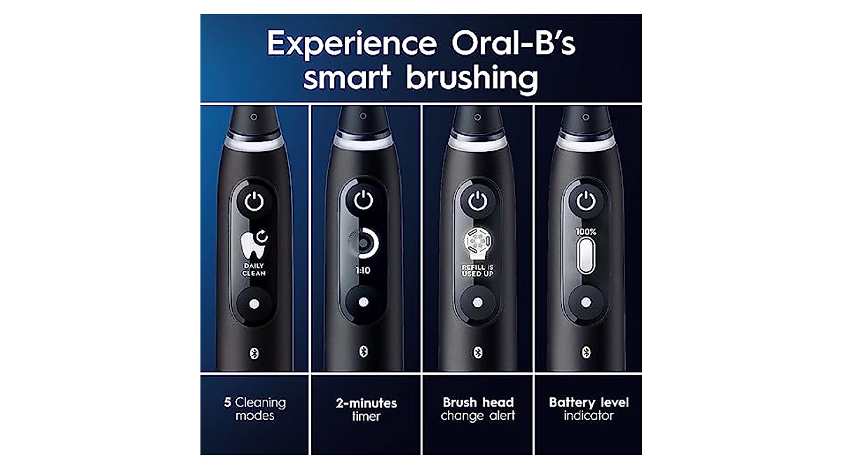 Oral-B iO Series 6 Toothbrush - Smart, Powerful Clean
