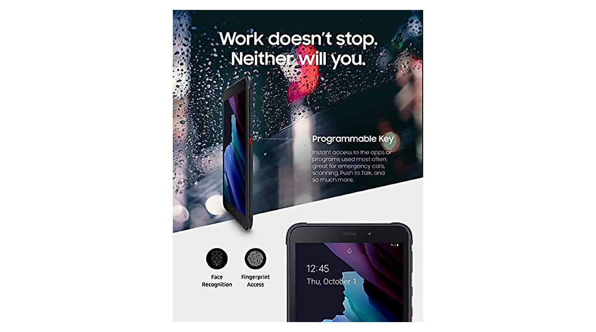 Samsung Galaxy Tab Active3 Enterprise Edition 8” Rugged Multi Purpose ...